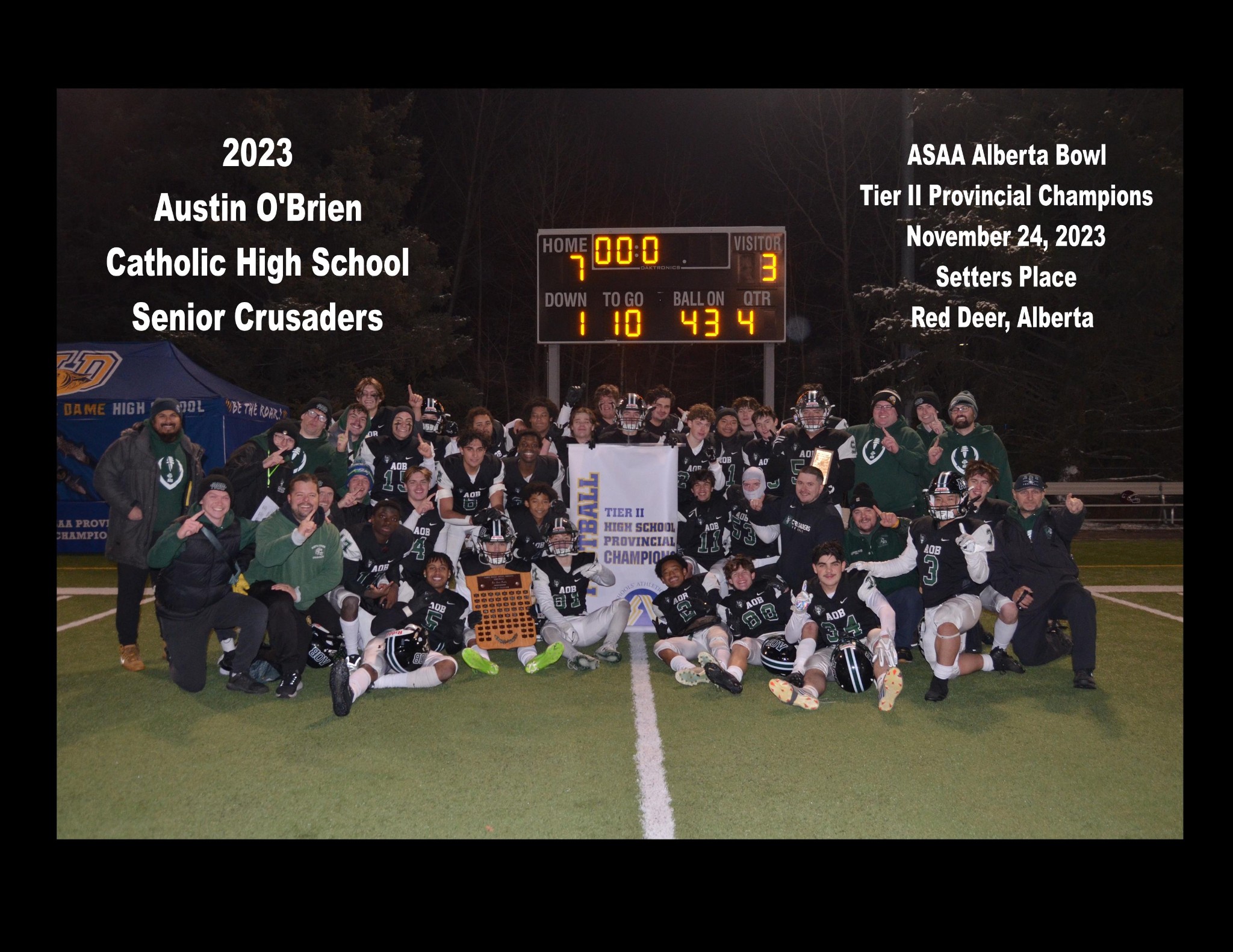 Football - Austin O’Brien Catholic High School
